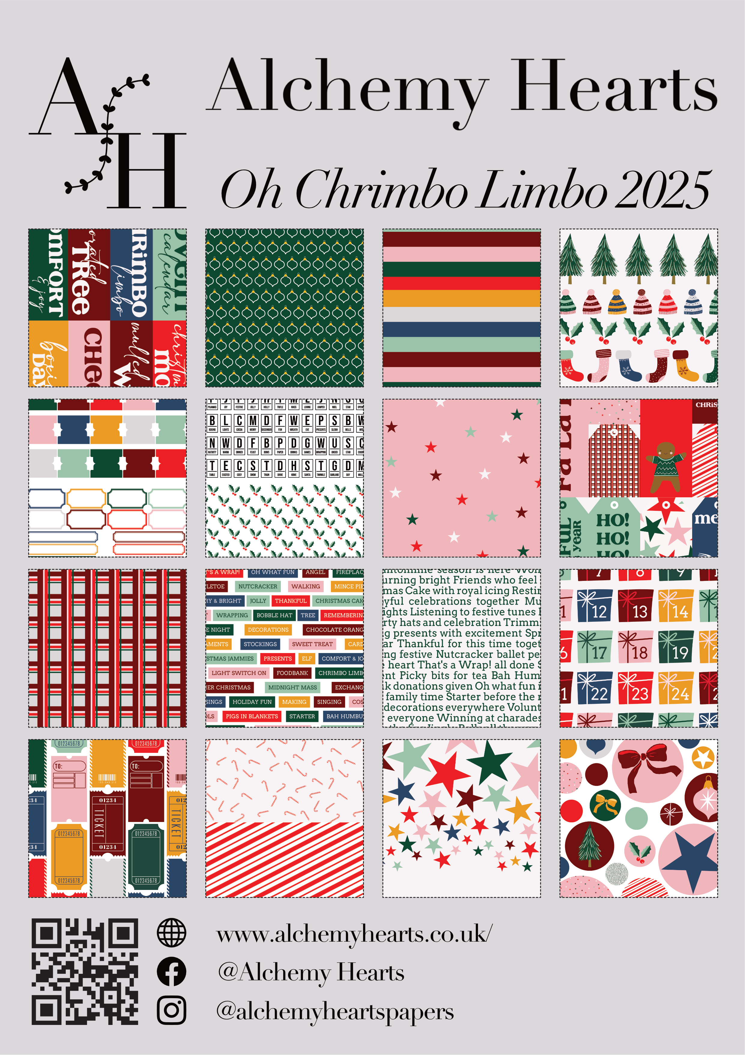 Oh Chrimbo Limbo! Collection Pack A4 – Blue Puppy Studio